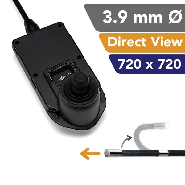 iShot® Model E Articulating Video Borescope 3.9 mm Direct View High Re